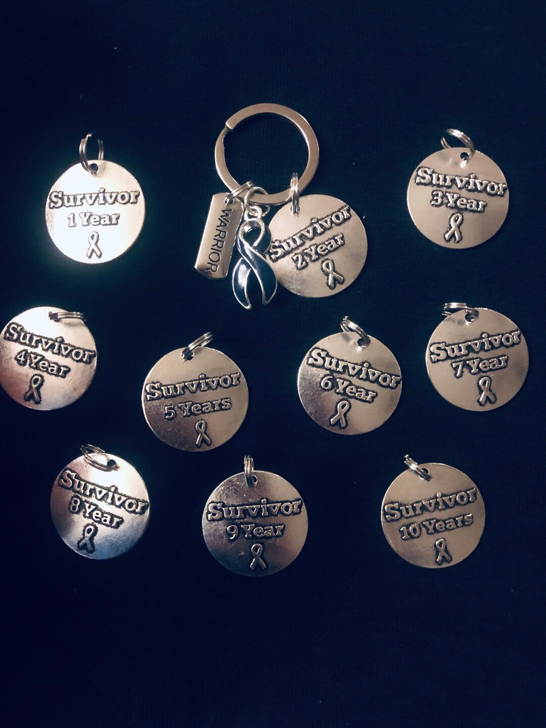 Colon Cancerversary Keychain - Etsy