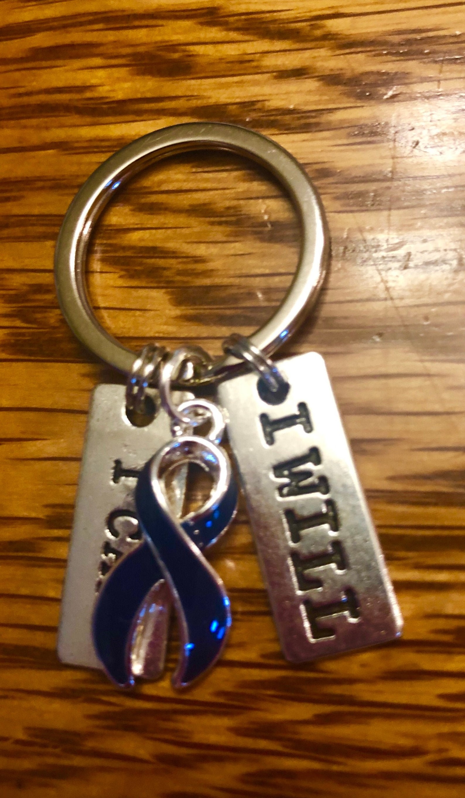 Colon Cancer Awareness Keychain - Etsy
