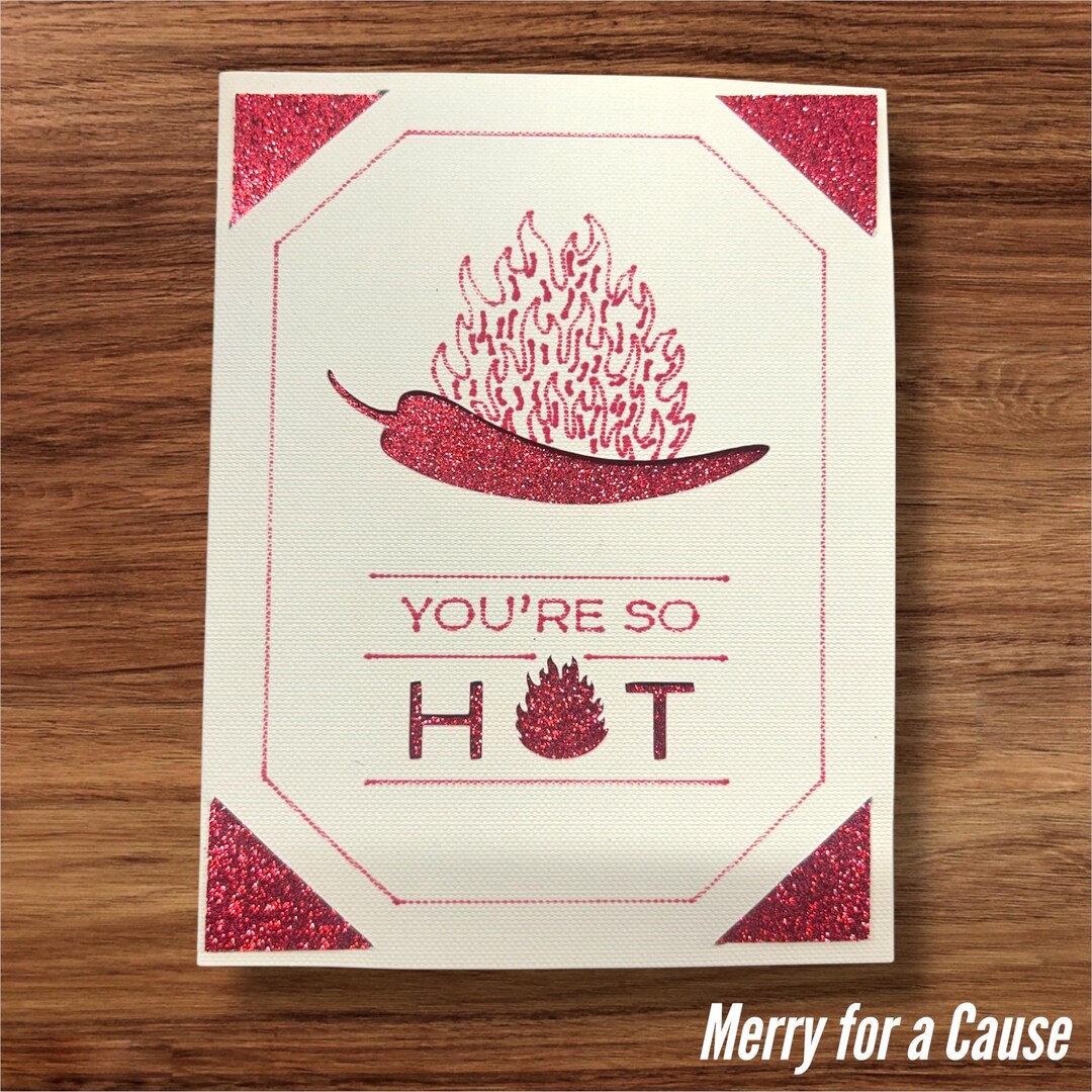 You’re so Hot Handmade Greeting Card - Etsy