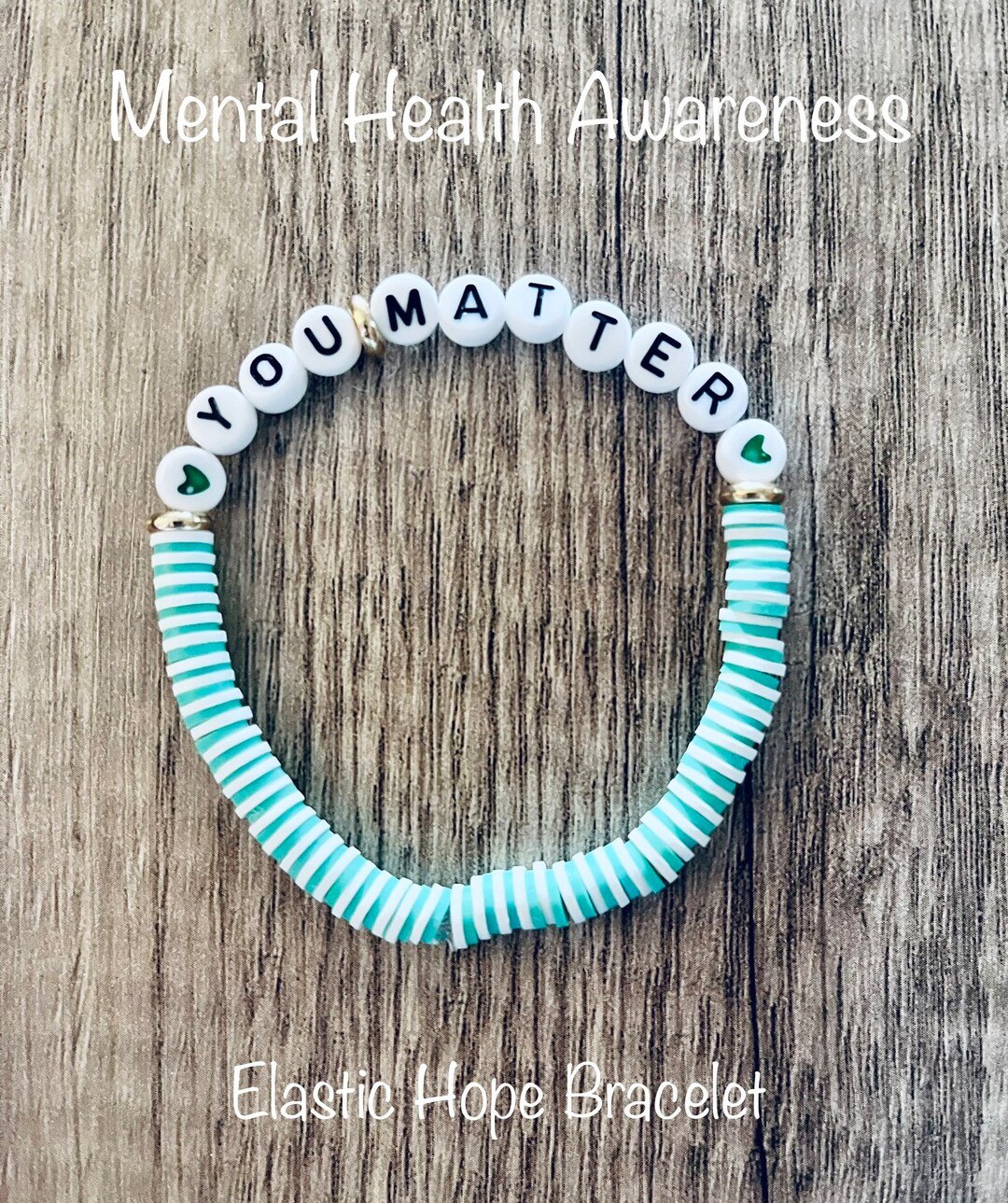Mental Health Awareness Elastic Hope Bracelet - Etsy