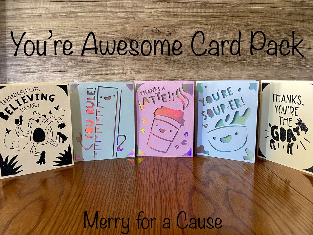 You’re Awesome Handmade Cards - Etsy