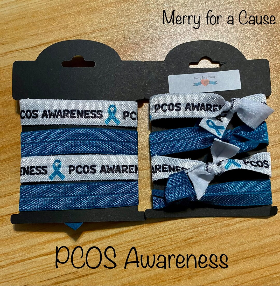 PCOS (polycystic Ovary Syndrome) Awareness Ties - Etsy