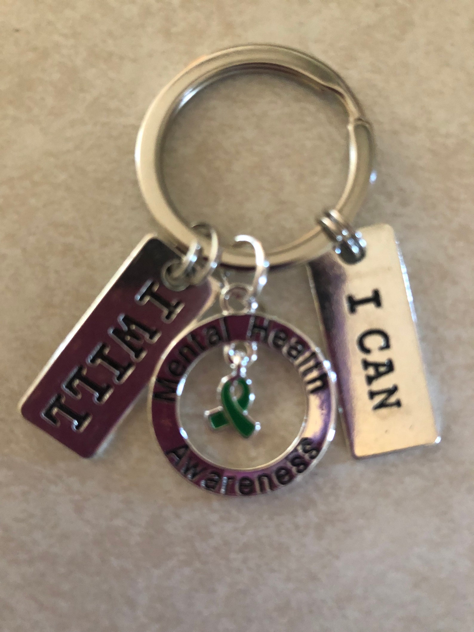 Mental Health Awareness Keychain - Etsy