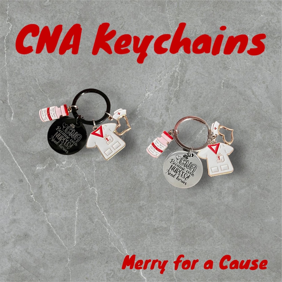 CNA Keychain - Etsy