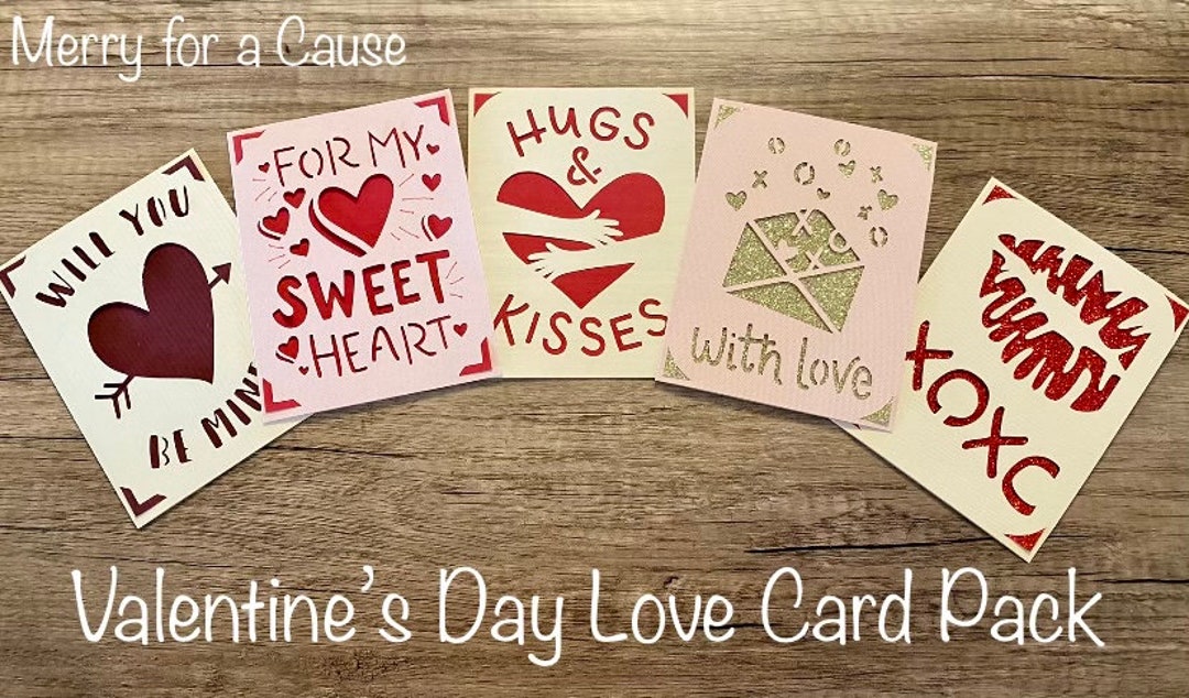 Valentines Day Love Cards - Etsy