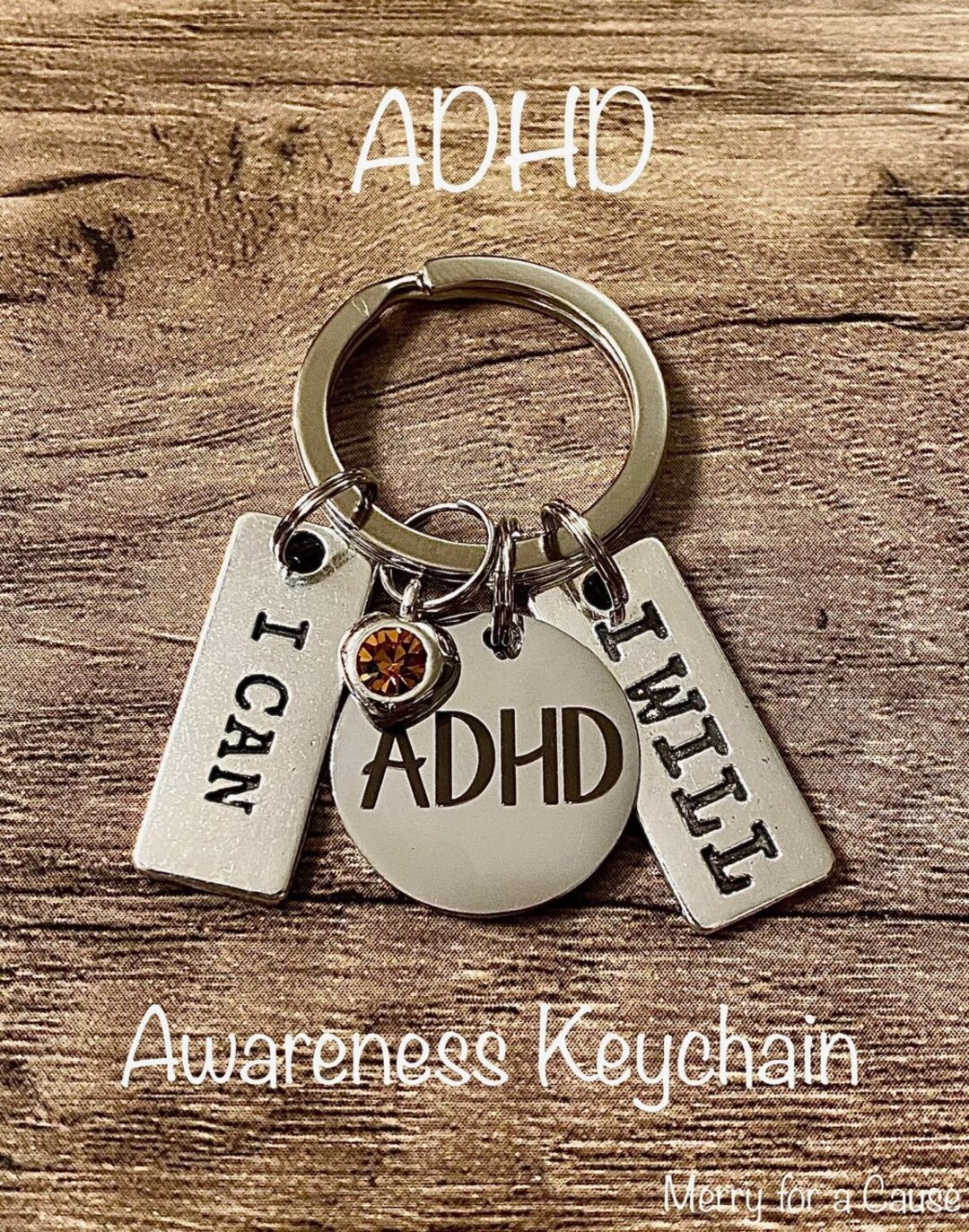 ADHD Awareness Keychain - Etsy