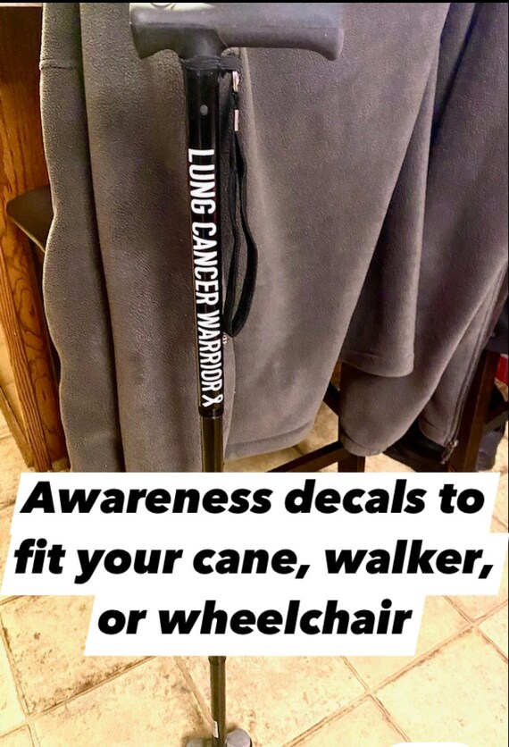 Awareness Vinyl Decal to Fit on Your Cane | Etsy