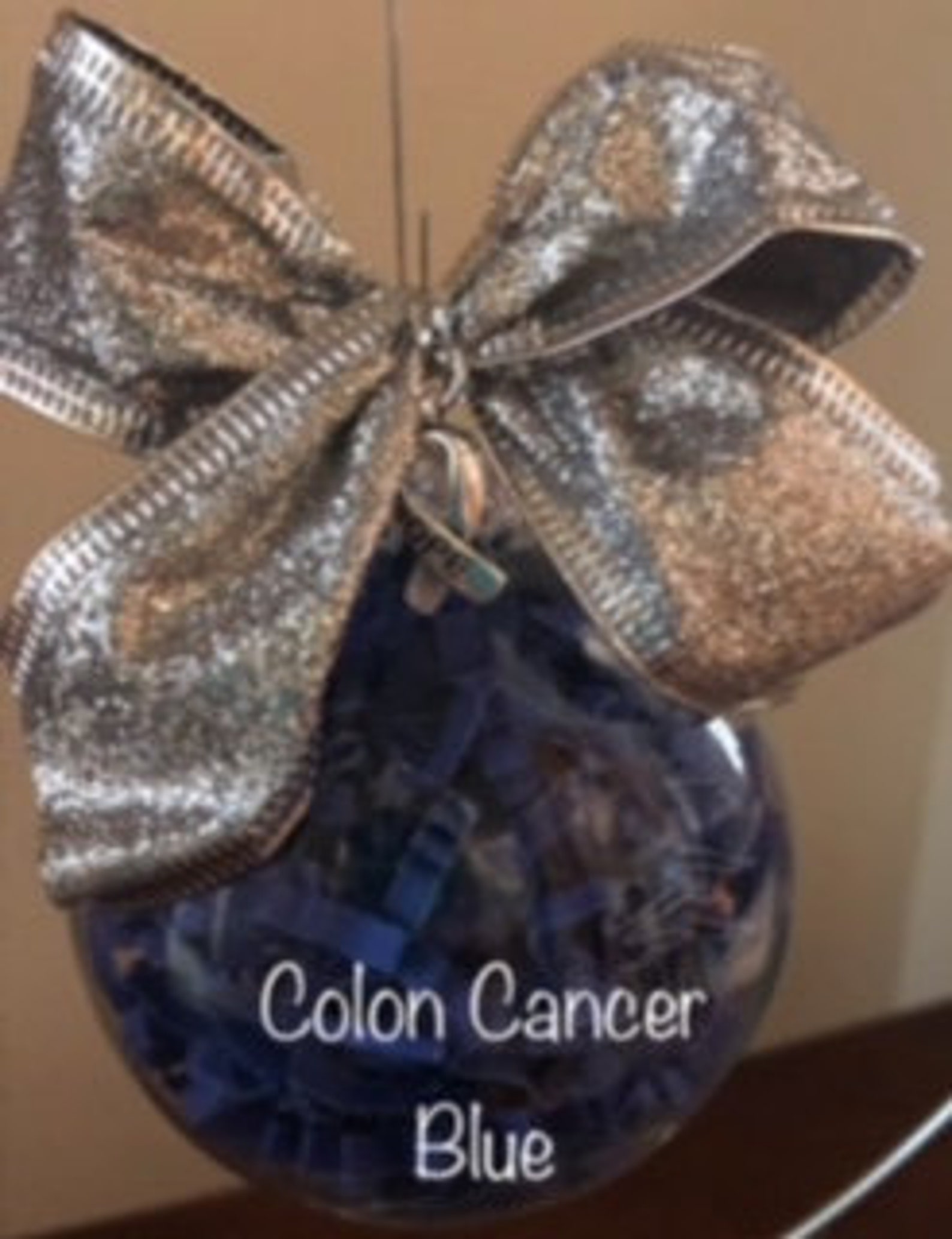 Colon Cancer Awareness Christmas Ornament - Etsy