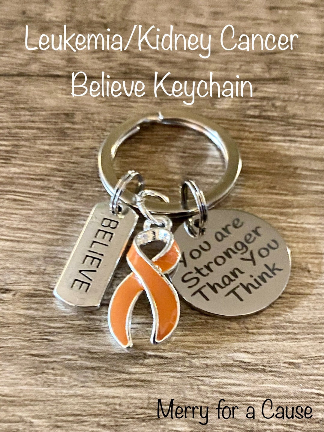 Leukemia Awareness Believe Keychains - Etsy