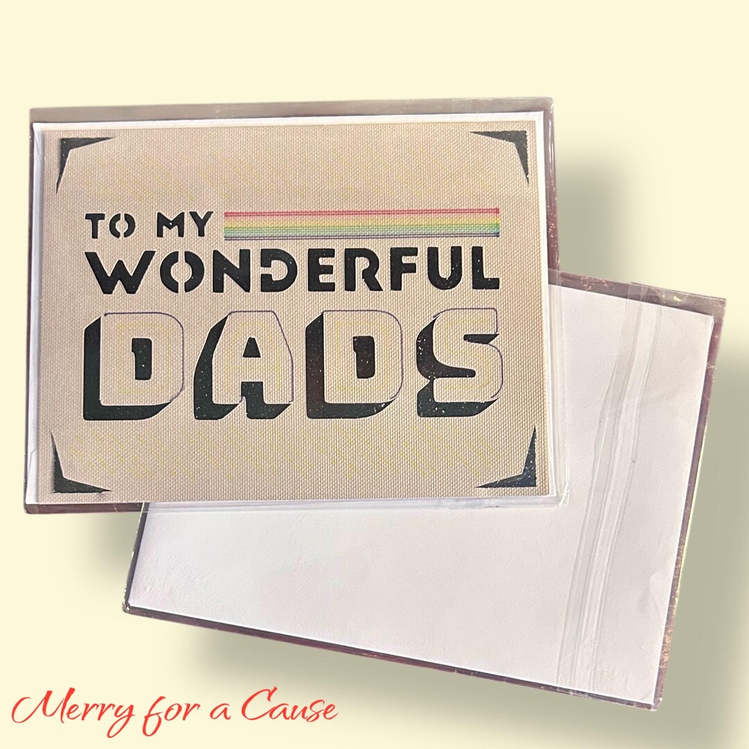 To My Wonderful Dads Fathers Day Handmade Card - Etsy