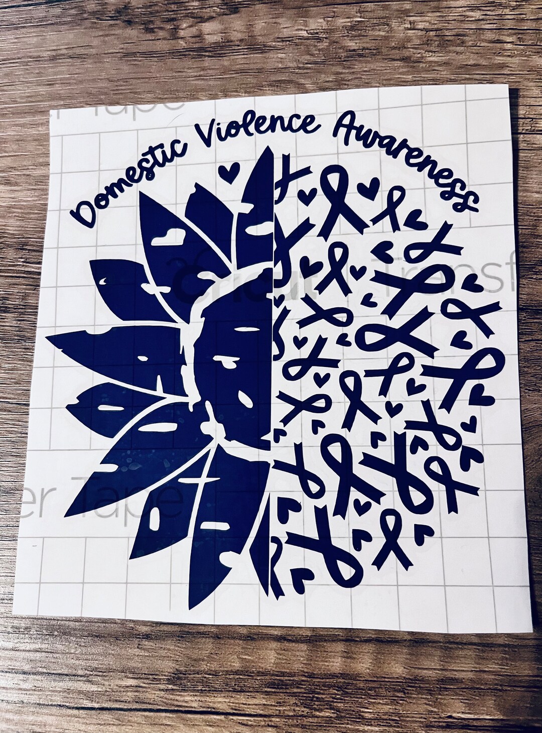 Domestic Violence Awareness Vinyl Decal - Etsy