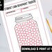 Debt Payoff Mason Jar Tracker - Etsy