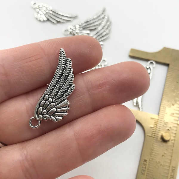 Angel Wing Charm - Etsy