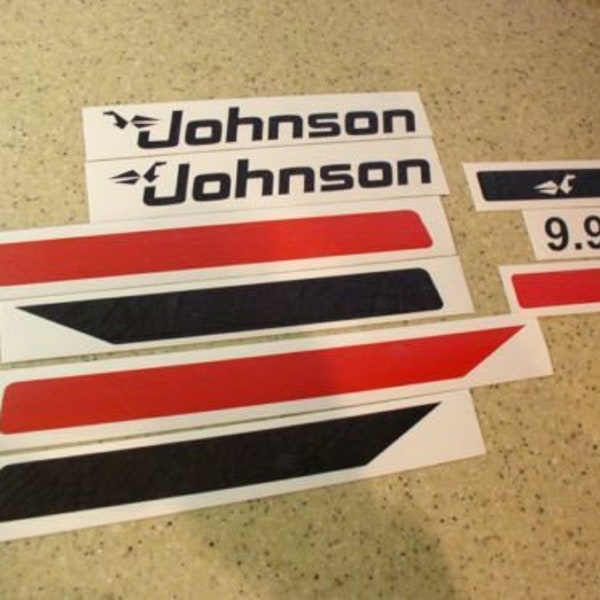 Outboard Motor Decals - Etsy