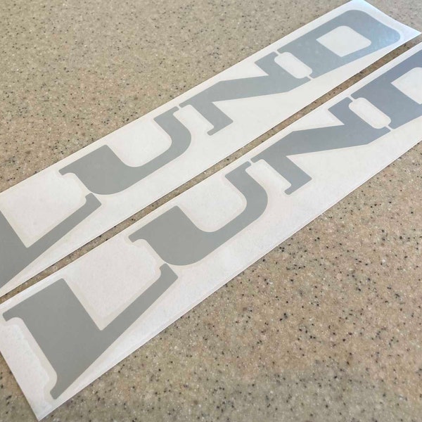 Lund Boat Decals - Etsy