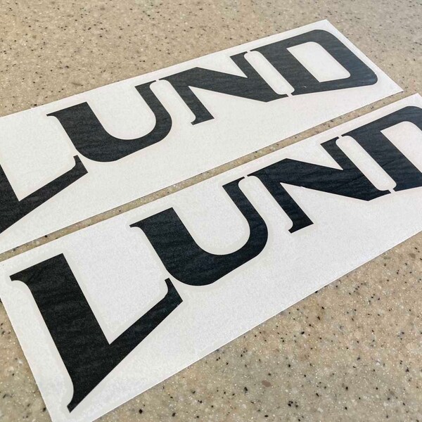 Lund Boat Decals - Etsy