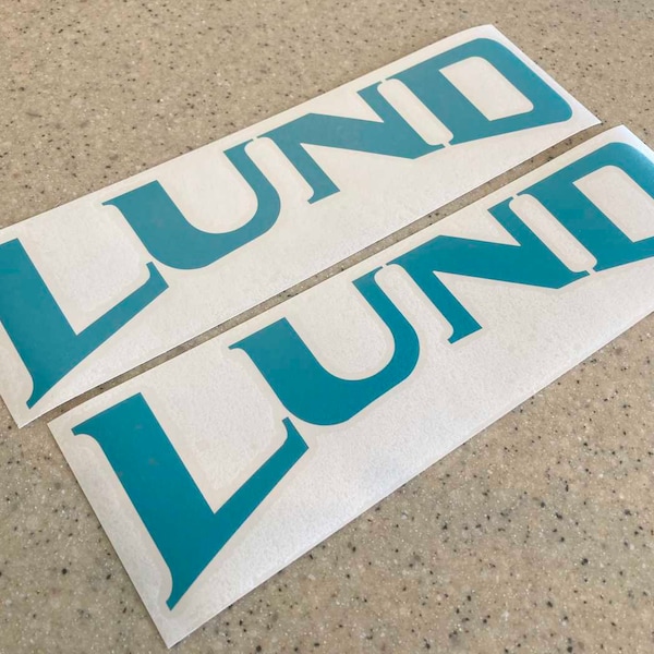 Lund Boat Decals - Etsy