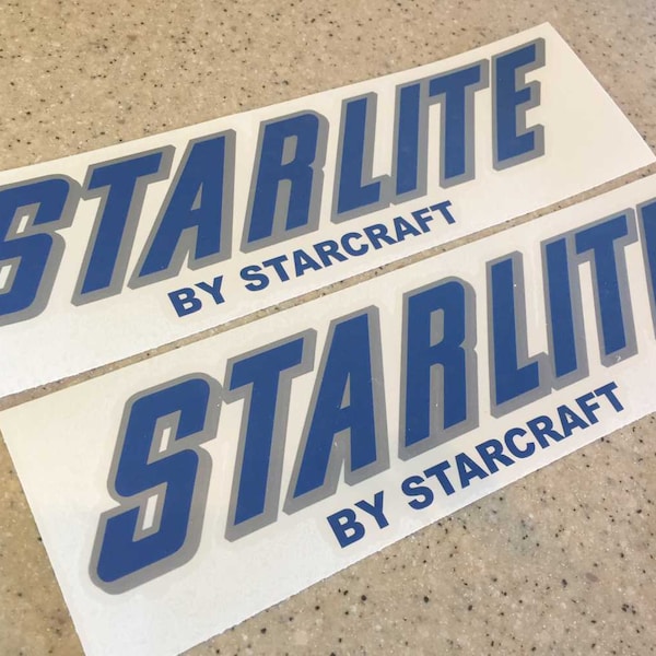 Starcraft Boat Decals - Etsy