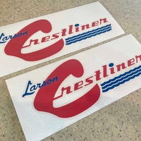 Seaark Boat Decals SET OF 2 Vinyl Decal Stickers - Etsy