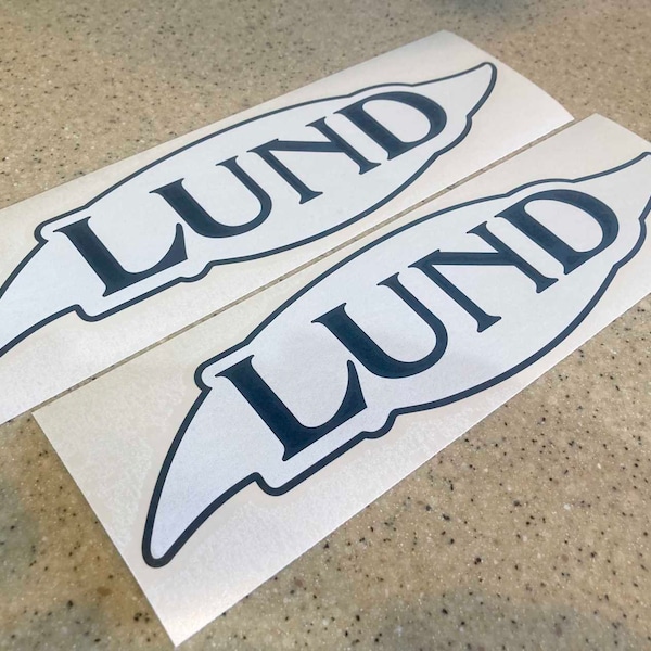 Lund Boat Decals - Etsy