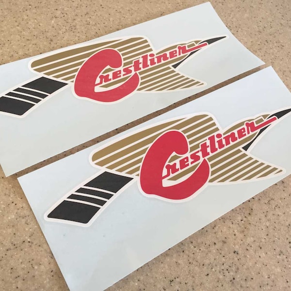 Crestliner Boat Decals - Etsy