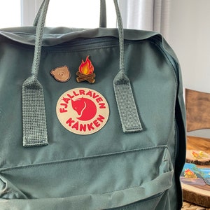 Cozy Campfire Enamel Pin for Nature Lovers - Etsy