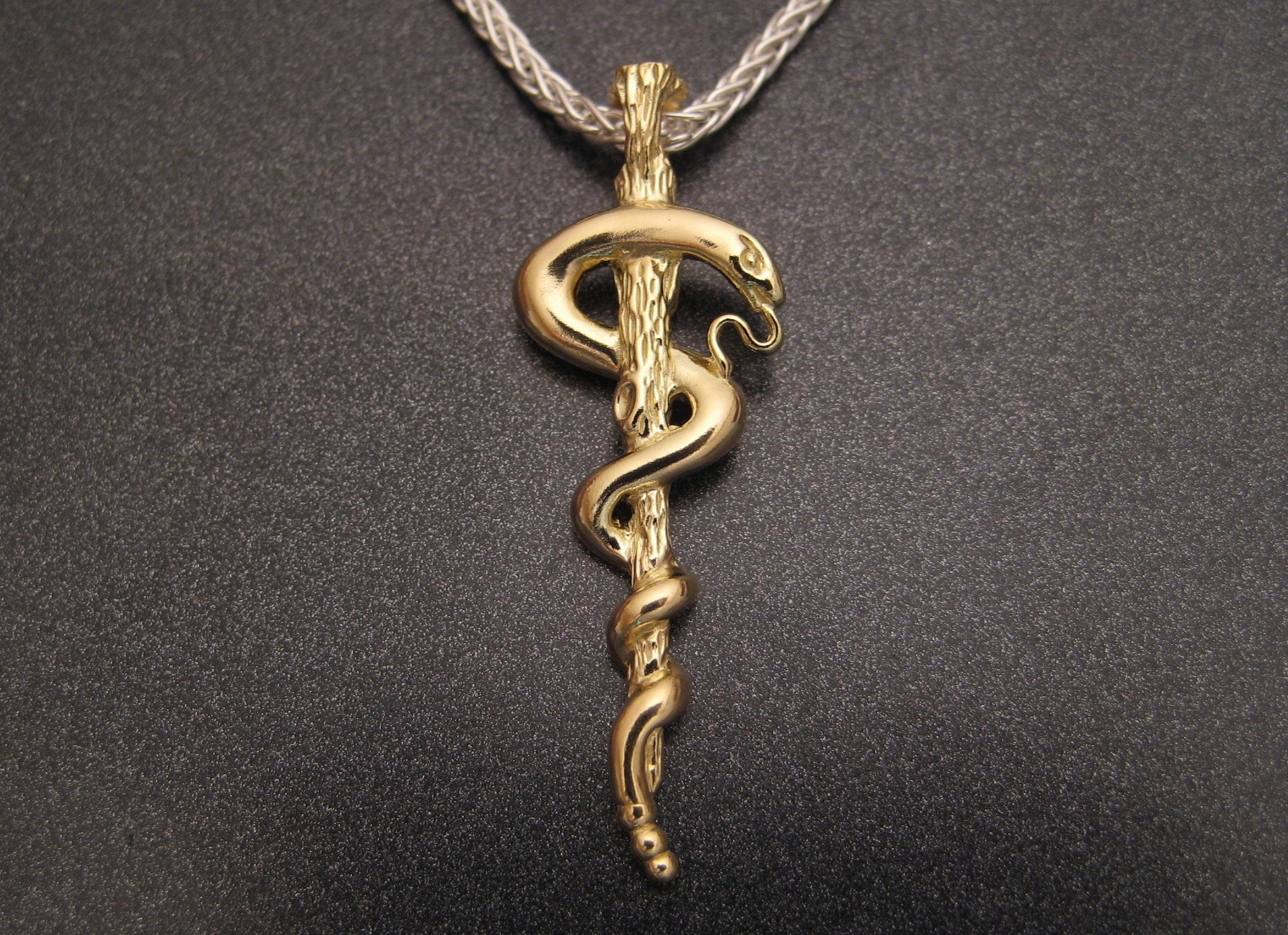 Gold Rod Of Asclepius