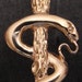 14K Gold Rod of Asclepius Lapel Pin - Etsy
