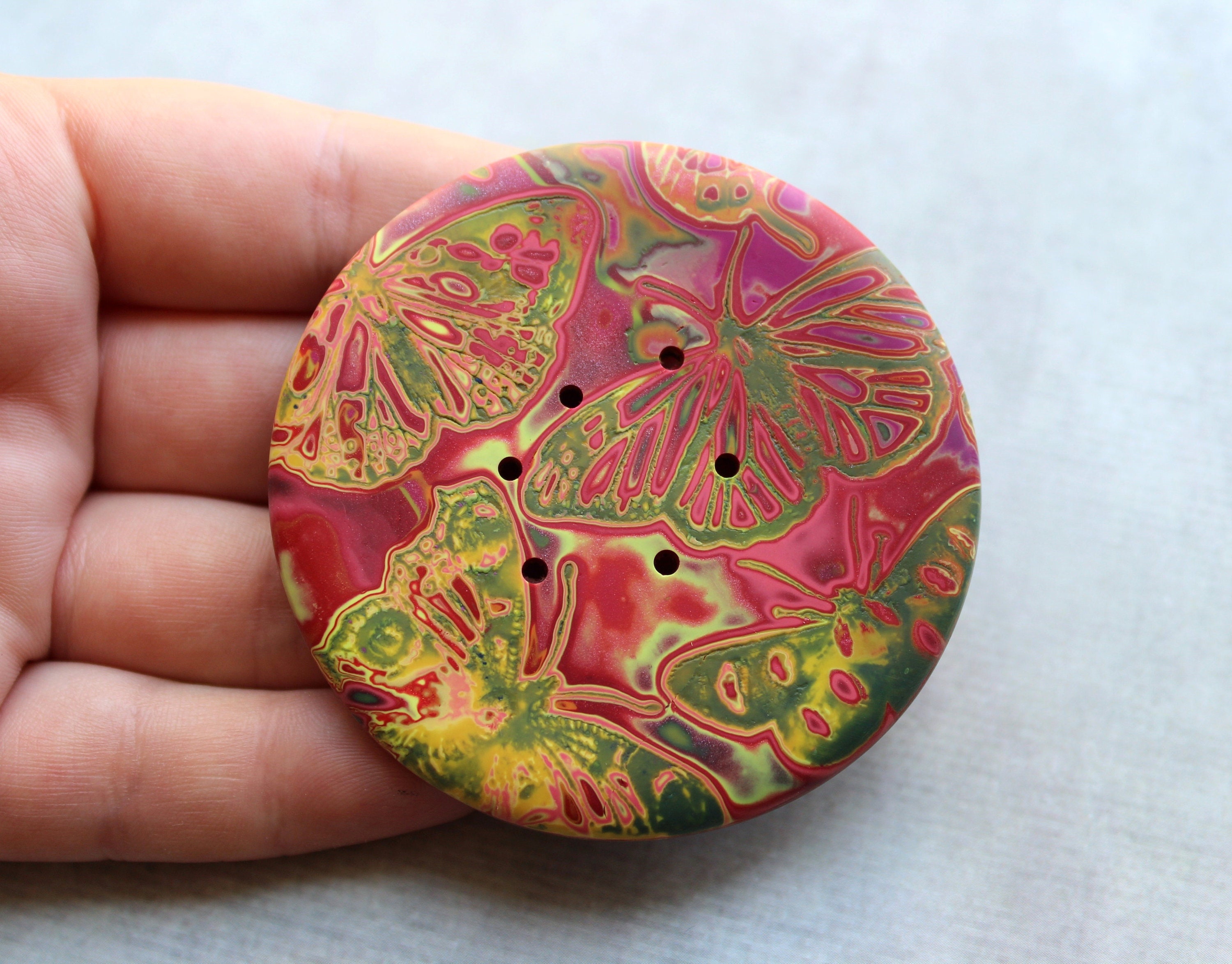 Huge buttons Oversized buttons brooch Extra large buttons | Etsy