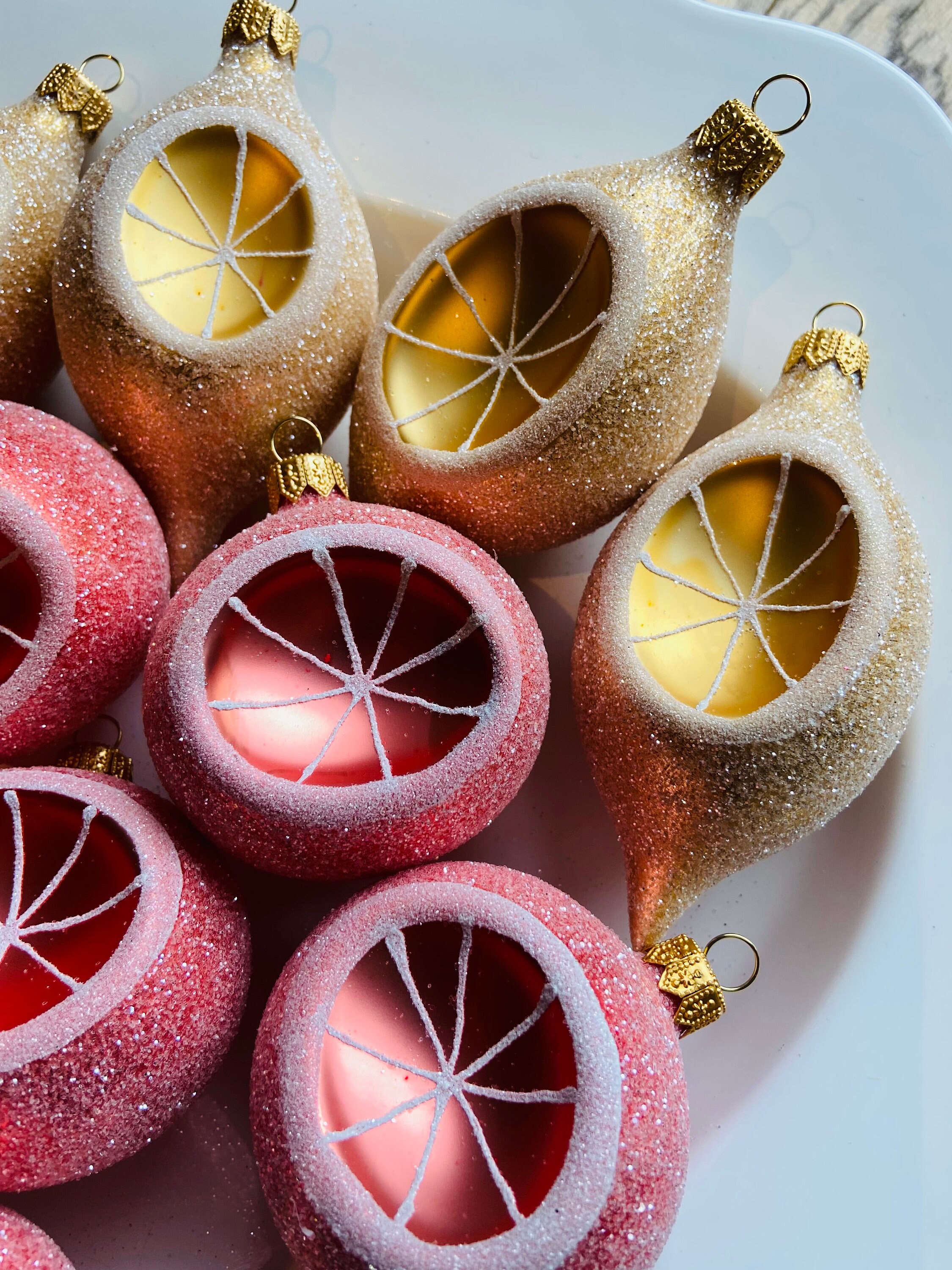 Handmade Colourful Lemons and Oranges Christmas Decorations - Etsy UK