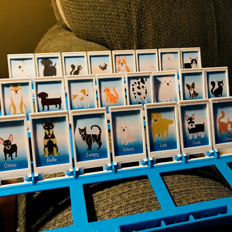 Guess Who Template - Etsy