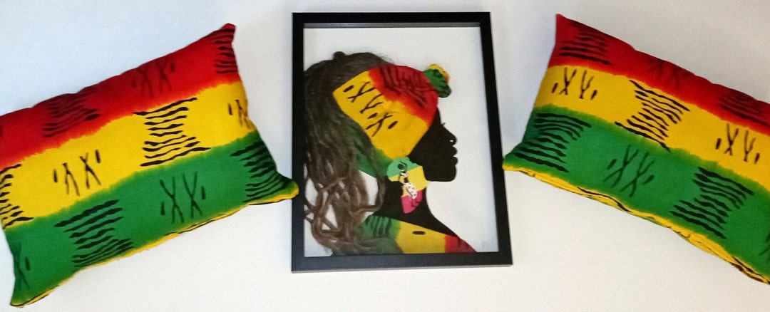 3D Cultural Wall Decor With Matching Pillows - Etsy