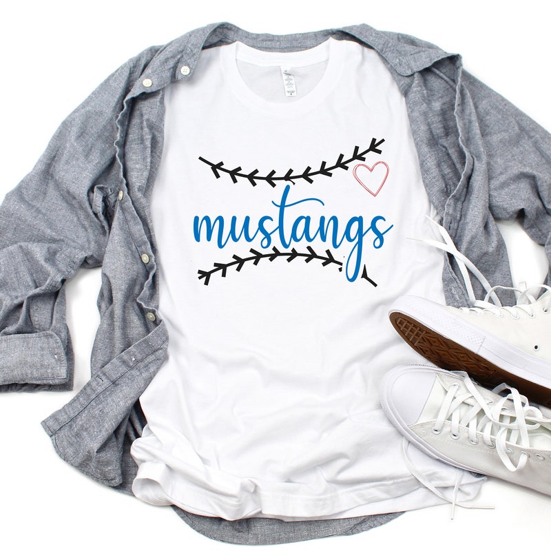 Mustang Baseball - Etsy