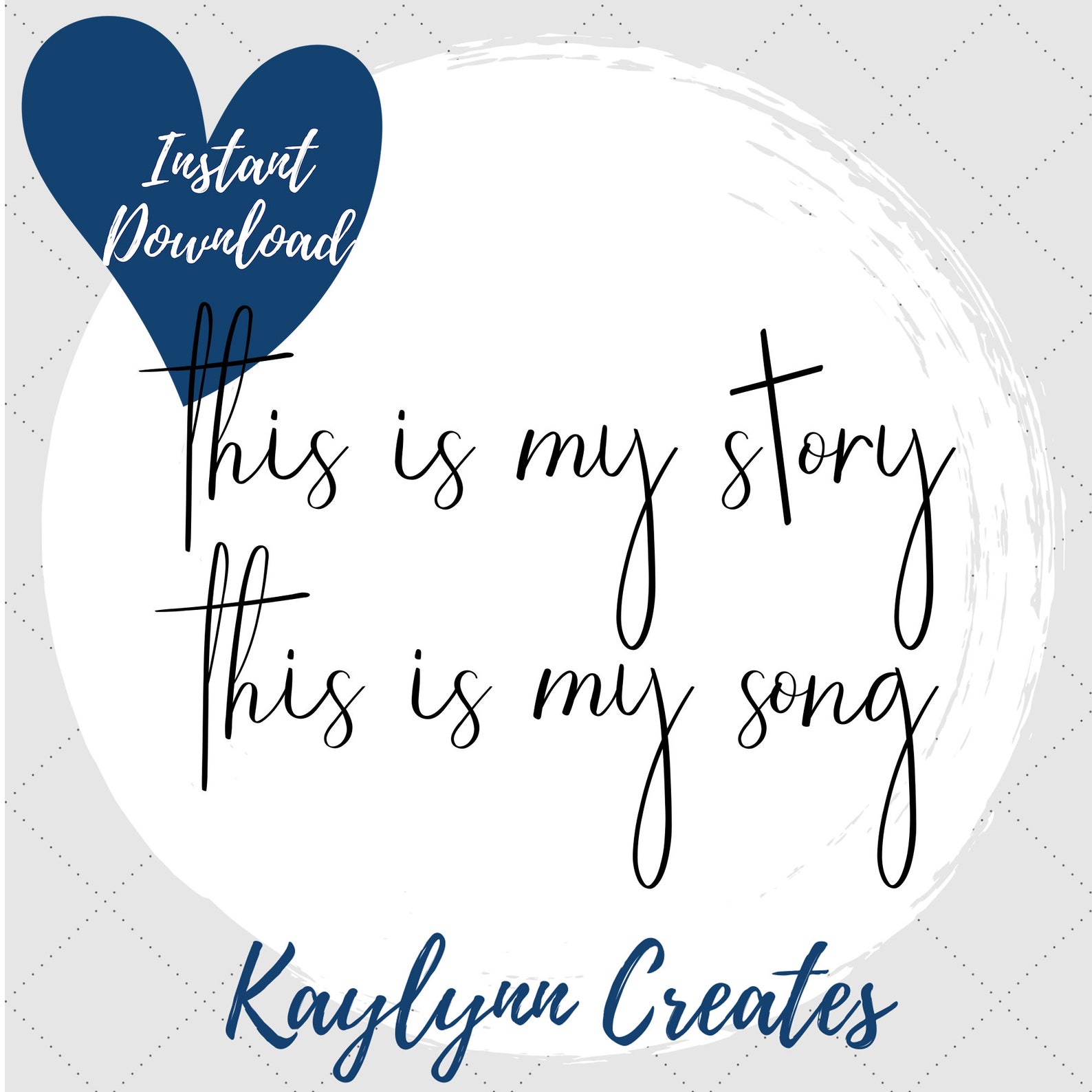 This is My Story SVG, Hymn SVG, Christian Walk, Christian SVG, for ...