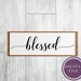 BLESSED Svg, Blessed Printable, Printable Pdf, Blessed Dxf, Farmhouse ...