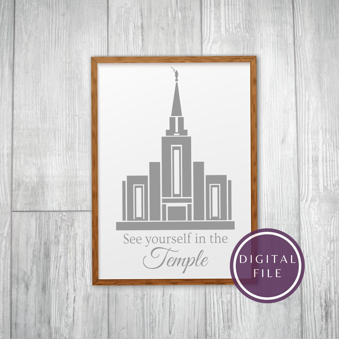 LDS Vancouver Temple, Vancouver Bc Temple, Vancouver Temple Svg, Temple ...