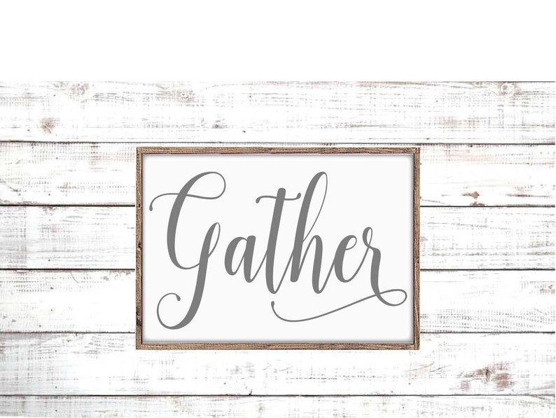Gather Svg Gather Printable Printable Pdf Gather Dxf - Etsy