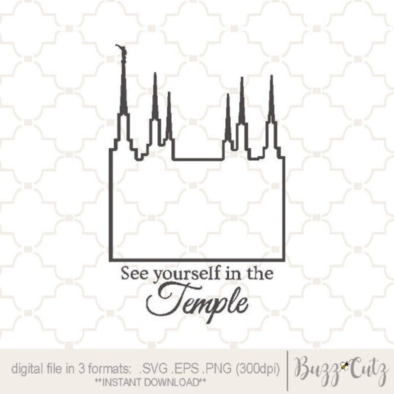 LDS Washington DC Temple Outline / See Yourself in the Temple / Lds ...