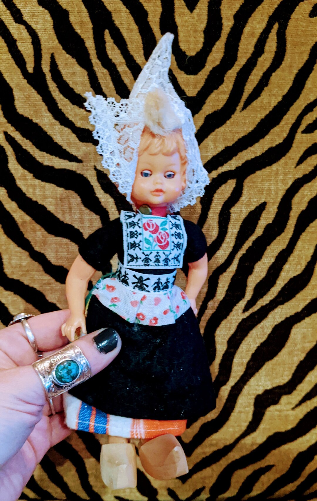 Folk Sleepy Doll, Eastern Europe Culture Doll, Vintage Polish ...