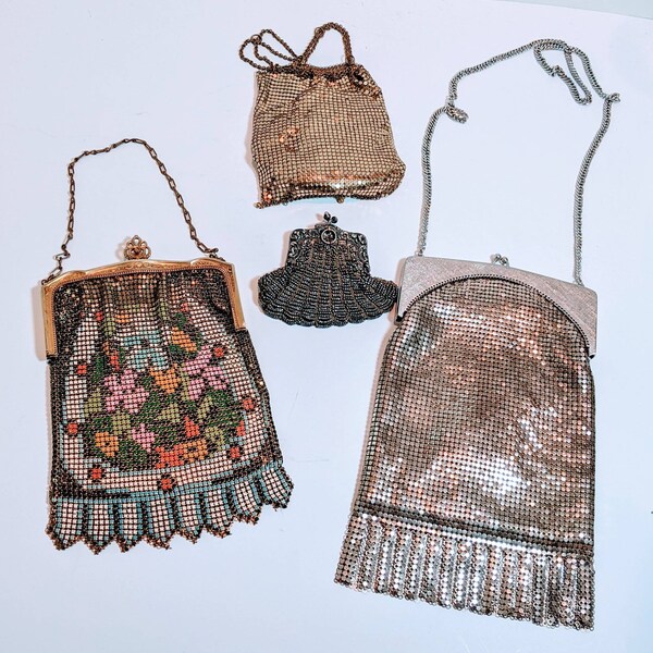 Vintage Mesh Purse - Etsy