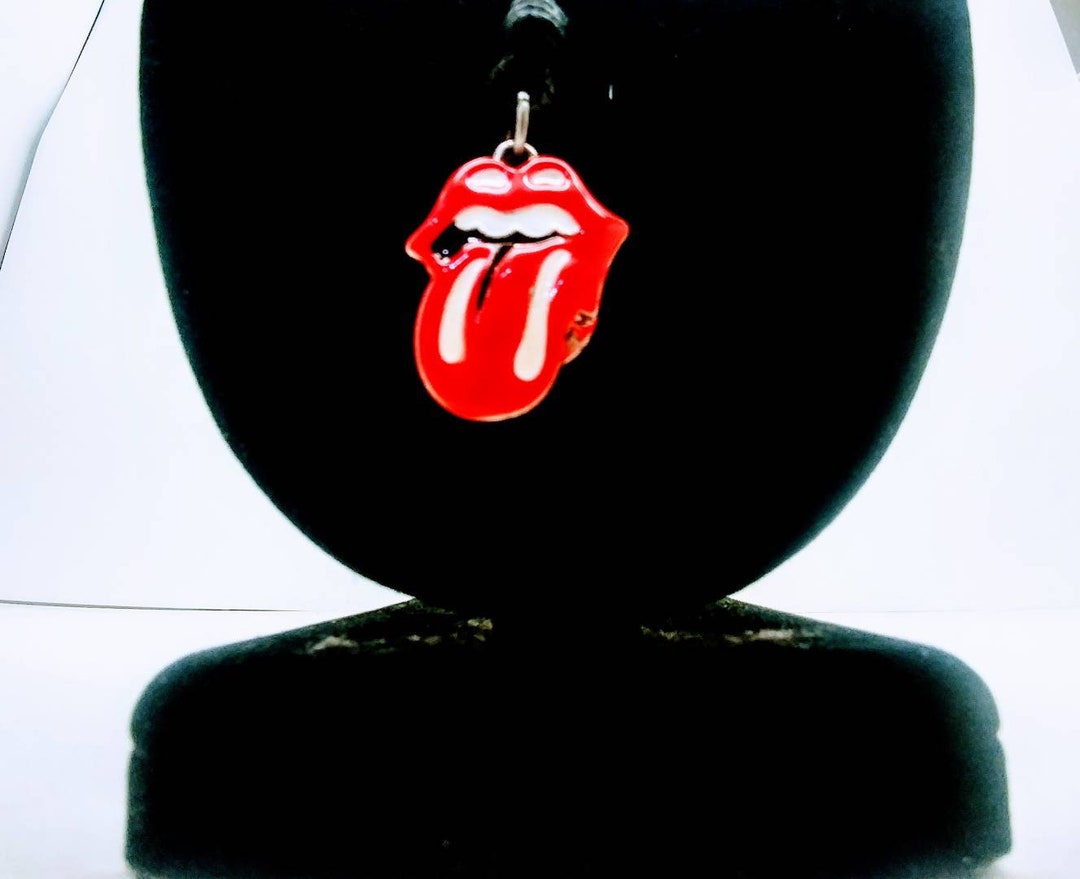 Vtg Official Merchandise Rolling Stones Classic Rock Necklace, Rolling ...