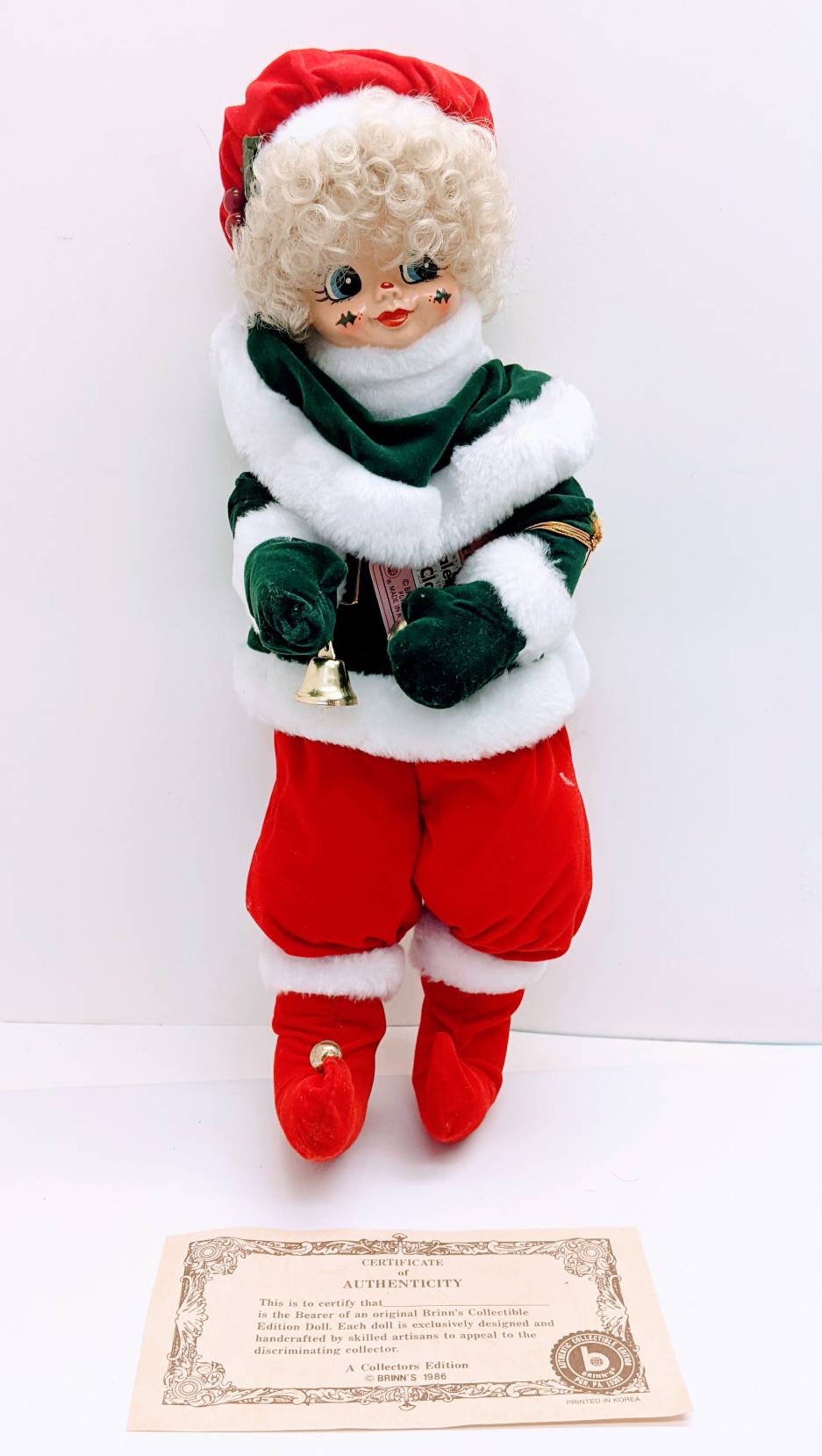 Vtg Retro 1986 Limited Edition Collectible Brinn's Cute Winter Kitchy ...