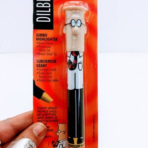 Vtg 1997 Pentech Dilbert Jumbo Highlighter, Dilbert Comic Strip ...