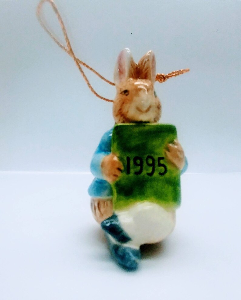 Vtg 1995 Schmid Design Beatrix Potter Collectible Peter Rabbit Hand ...