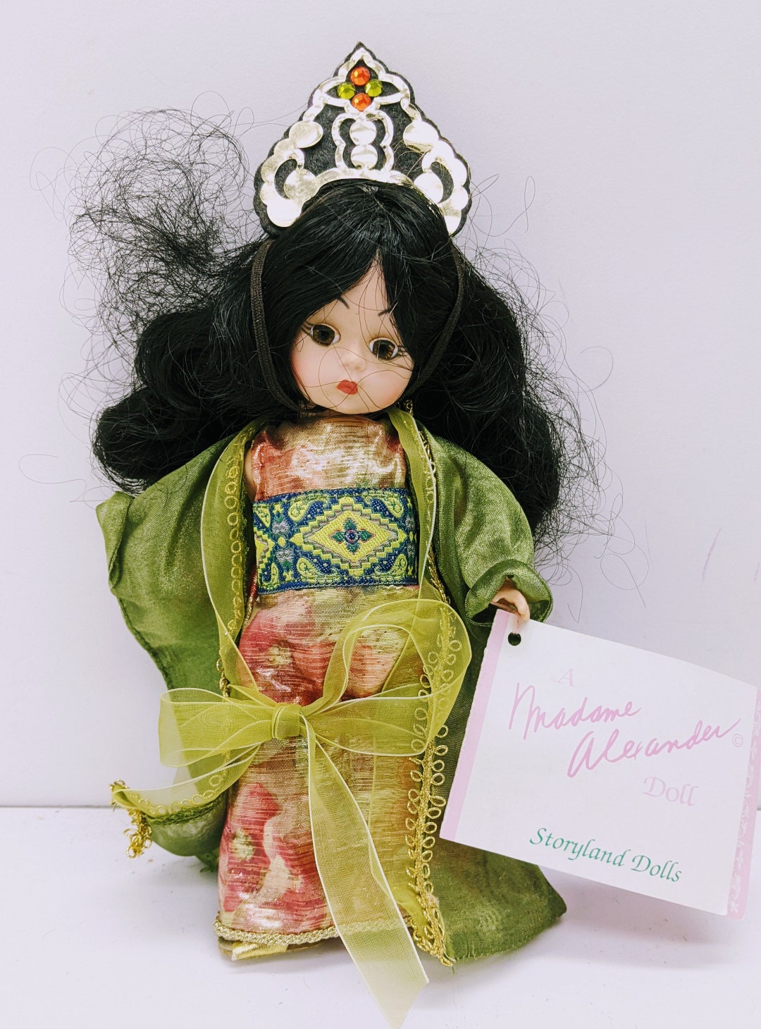 Vtg Madame Alexander Storyland Dolls Aladdin Princess Budir Doll ...