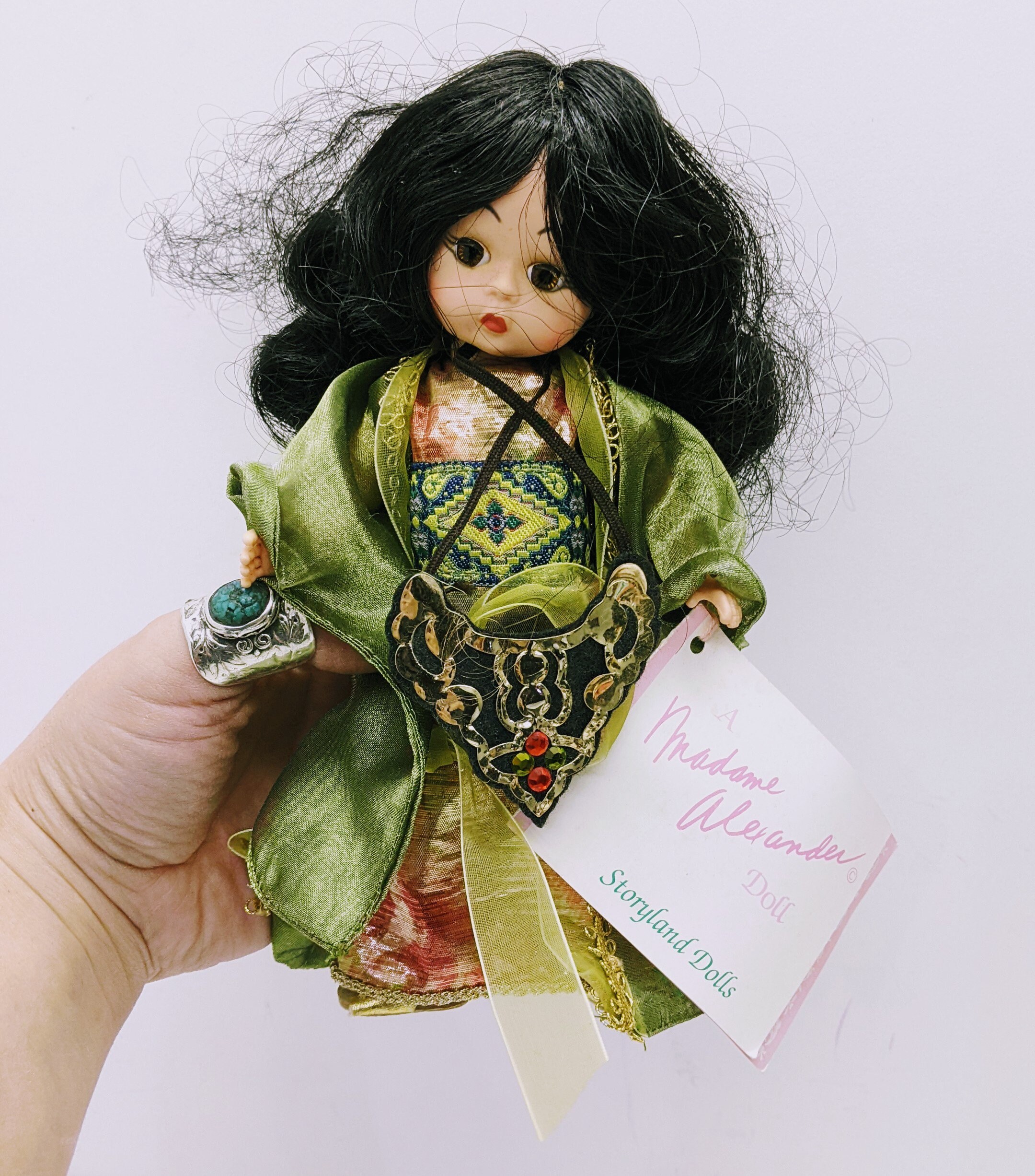 Vtg Madame Alexander Storyland Dolls Aladdin Princess Budir Doll ...