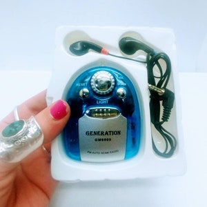 Retro Y2K Nostalgia Portable Radio Scanner FM Radio Mp3 Audio Radio ...