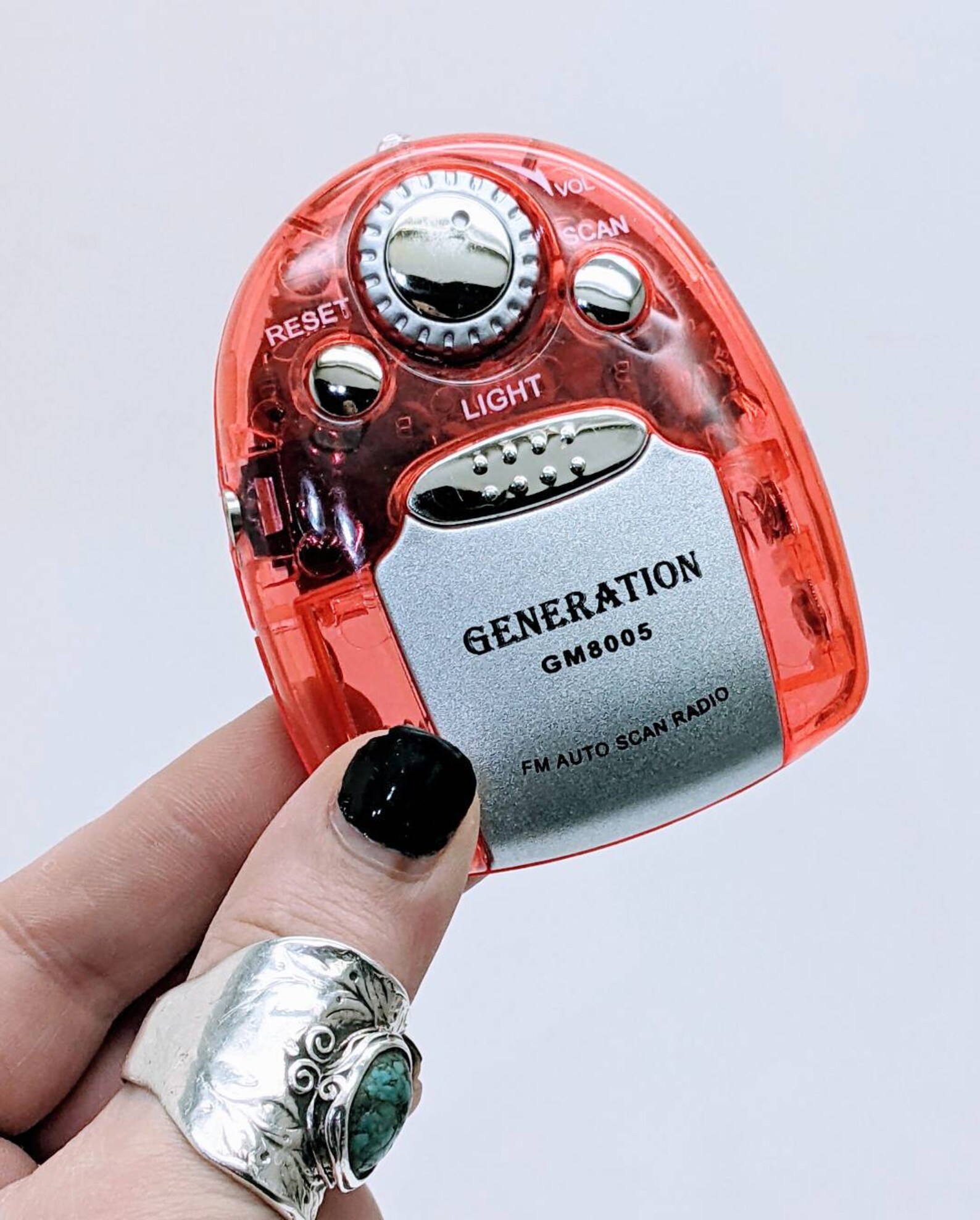 Retro Y2K Nostalgia Portable Radio Scanner FM Radio Mp3 Audio - Etsy