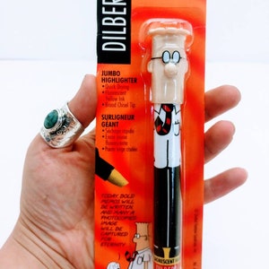 Vtg 1997 Pentech Dilbert Jumbo Highlighter, Dilbert Comic Strip ...