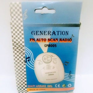 Retro Y2K Nostalgia Portable Radio Scanner FM Radio Mp3 Audio Radio ...
